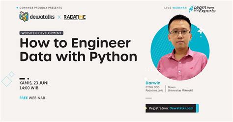 How To Engineer Data With Python Dewatalks