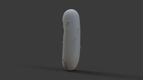 Pickle Rick Stl File Rick And Morty 3d Figure For 3d Printer Pickle