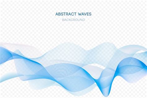 Fondo Abstracto De La Onda Azul Vector Gratis