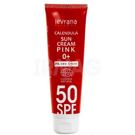 Крем для тела Levrana Pink Календула Солнцезащитный SPF50 (100 мл ...