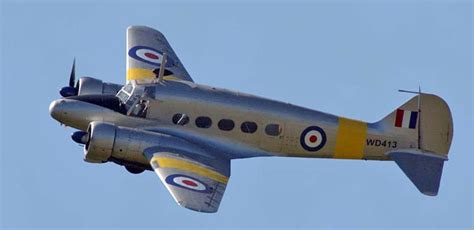 Avro Anson United Kingdom Aircraft Engine Power Speed