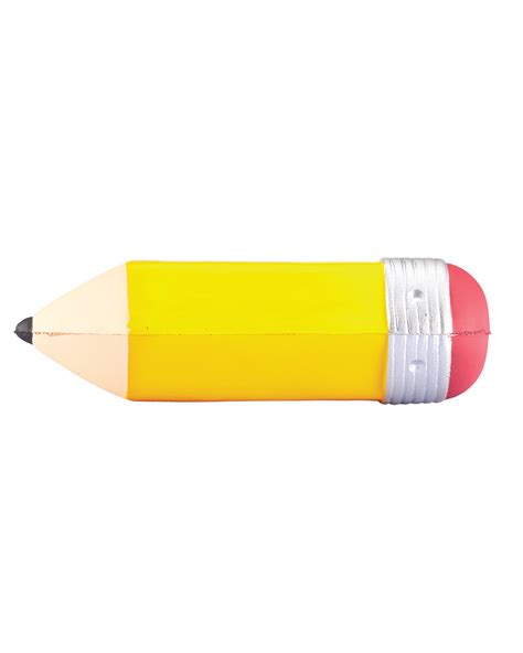 Prime Line Pencil Shape Stress Ball 4 Branded Imprint