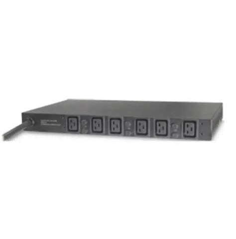Apc Pdu Ap7526 Rack Pdu Basic 1u 22kw 400v 6 C19 Apc Basic Pdu Apc Pdu 1u Pdu Rack