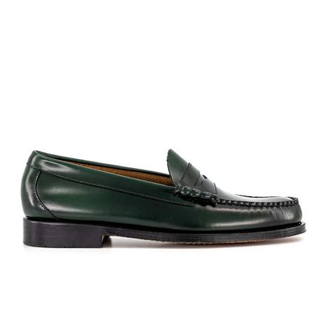 Weejuns Larson Moc Penny Dark Green Lthr Gh Mens Ghbass