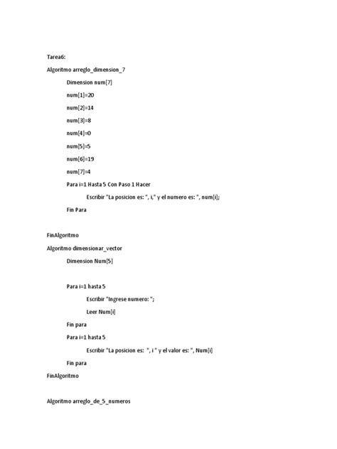 Ejercicios Resueltos De Pseint Pdf Algoritmos Y Estructuras De Datos Informática Teórica