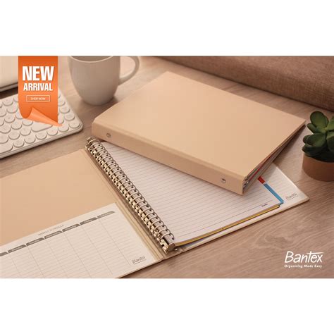 Jual Am Bantex Binder Note B5 26 Ring Besi Loose Leaf Multiring Binder Peach 1326 45 Shopee