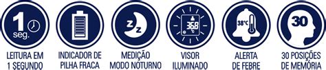 Termômetro Clínico Infravermelho Sem Contato TCI Incoterm