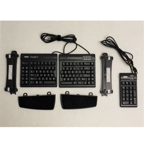 Kinesis Freestyle Ergonomic Split Keyboard KB Lifters Number Keypad EBay