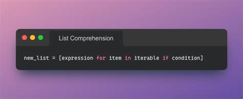 What Is Python List Comprehension
