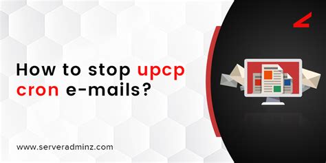 How To Disable Upcp Cron E Mails ServerAdminz