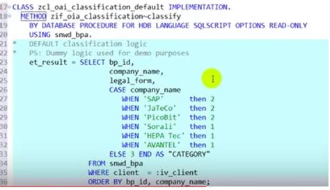 How To Extend An Abap Managed Database Procedures Sap Community