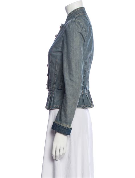 Marc Jacobs Denim Jacket Blue Jackets Clothing Mar186117 The