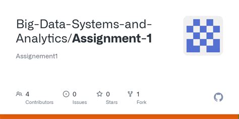 GitHub Big Data Systems And Analytics Assignment Assignement