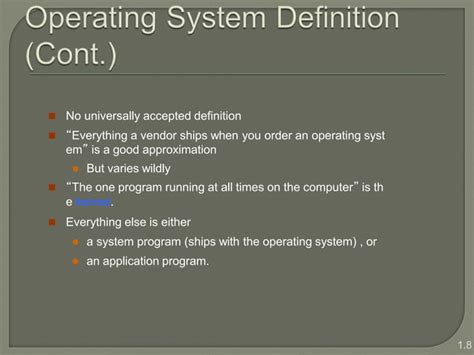 Operating System Introduction Basics Of Operating System Definition Meaning Advantages