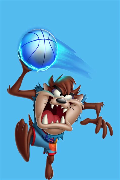 🌪️🏀taz🏀🌪️ Space Jam Shooter Looney Tunes Wallpaper Swag Cartoon