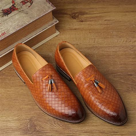 Prestige Weave Leather Moccasins Parker And Finch