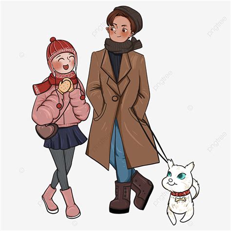 女孩設計元素 可愛風 免摳元素 透明元素 免摳元素 透明元素 情侶素材圖案，psd和png圖片免費下載