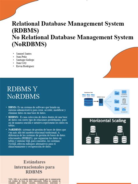 exposicion bases de datos pdf bases de datos sql