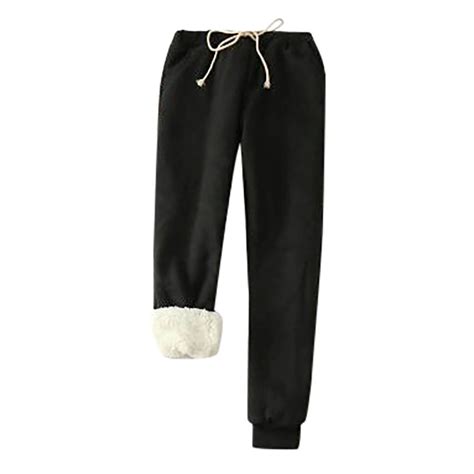 Yoeyez Fleece Lined Leggings Women Winter Warm Thermal Thick Tights