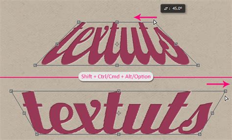 Type Tool In Photoshop CS6 Free Transform Basics And Shortcuts Textuts