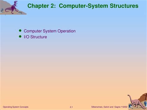 ppt chapter 2 computer system structures powerpoint presentation