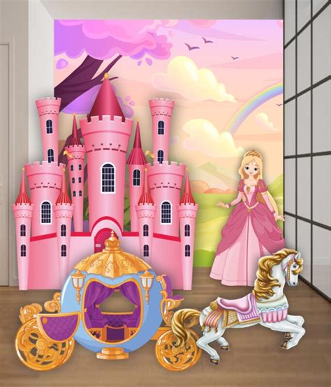 ДЕКОР ЗА СЦЕНА ЗАМЪК И ПРИНЦЕСА Mikybg