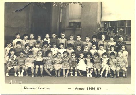 Photo De Classe Maternelle 2è Année De 1956 Ecole Anatole France