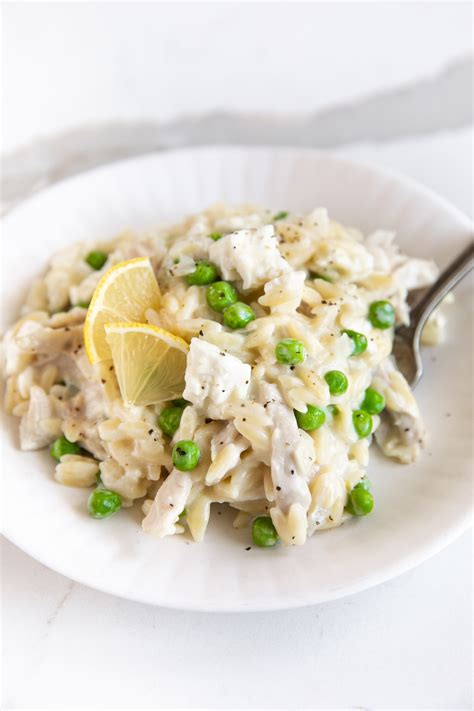 Lemon Chicken Orzo The Forked Spoon