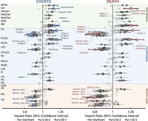 Plasma Lipid Species Associated With Future Cardiovascular Events And Download Scientific