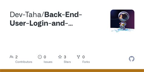 GitHub Dev Taha Back End User Login And Registration Email Verification