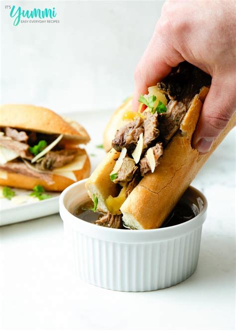 Slow Cooker Italian Beef Italian Beef Sandwiches Recipes By Its Yummi