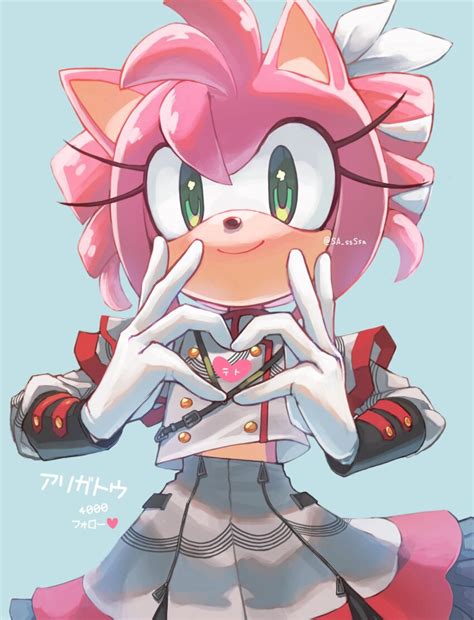 Konjiki Ringo Amy Rose Kasane Teto Sonic Series Utau Highres