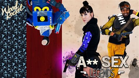 В порнопародии на Apex Legends Мираж показал Рэйф свой второй ствол трейлер