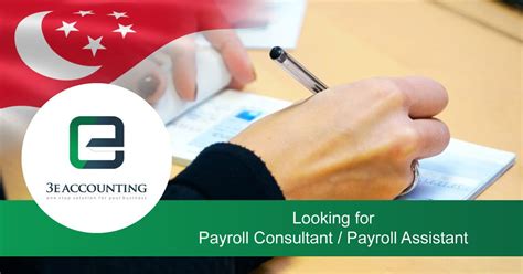 Looking For Payroll Consultant Payroll Assistant Candidate In Singapore