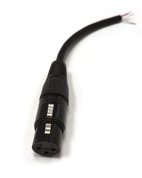BRTB XLR Female To Bare Wire 6 Inch AMF BARE 06 AVShop Ca