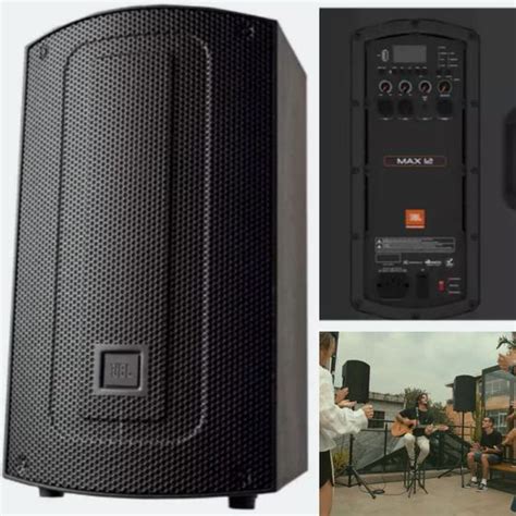 Caixa de Som JBL Max 12 Ativa Bluetooth 110/220V - Caixa de Som ...