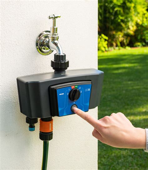 Bx4 4x Outlet Bluetooth® Tap Timer Simple Watering Holman Industries