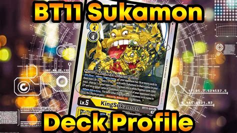 Sukamon Deck Profile Digimon Tcg English Bt11 Dimensional Phase Youtube