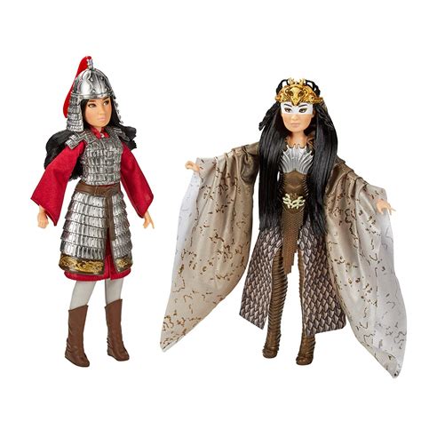 First Images Disney Mulan Live Action Movie 2020 Doll Set Mulan
