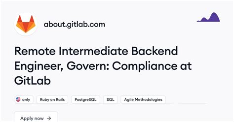 Gitlab Hiring An Intermediate Backend Engineer Himalayas Posted On The Topic Linkedin