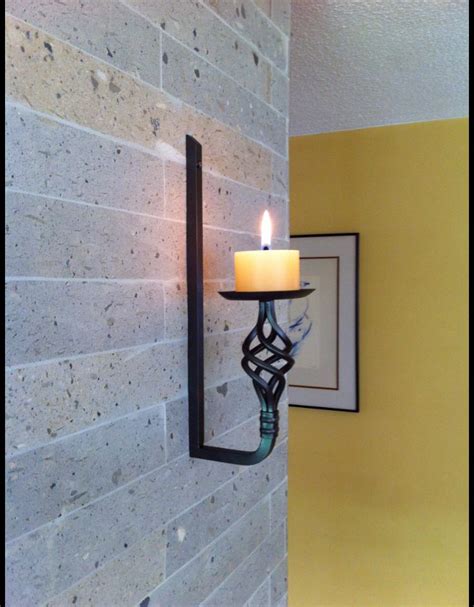 Candelabro Pared Incluye Vela 70000 Decoración Con Soporte De Vela