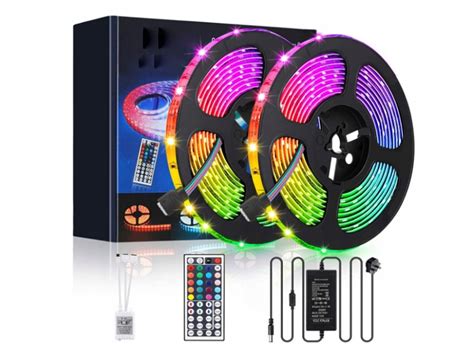 TAŚMY LED RGB 20M ŻARÓWKA LEDY ŚWIATŁA LAMPA PASEK 10772634629
