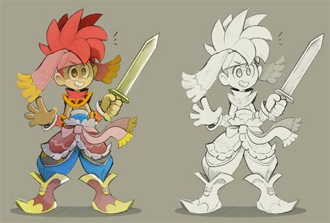 Secret Of Mana Randi By Synduo On Deviantart
