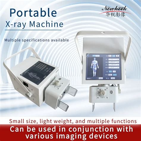 Medical Diagnosis Equipment Mobile X Ray Machine 5kw Portable Xray