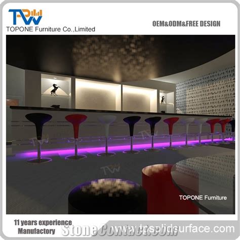 Artificial Marble Stone Home Bar Counter Design Ideas Interior Stone