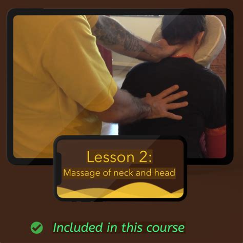 Thai Chair Massage Course Online 1 Year Access To Online Lessons