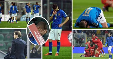 Lágrimas Y Mucho Dolor Las Imágenes De La Eliminación De Italia En El