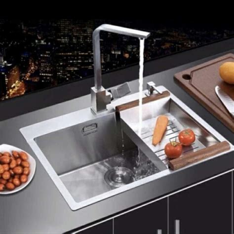 Promo Kitchen Sink 1 Lubang Model Bolzano Onan Bak Cuci Piring 6045