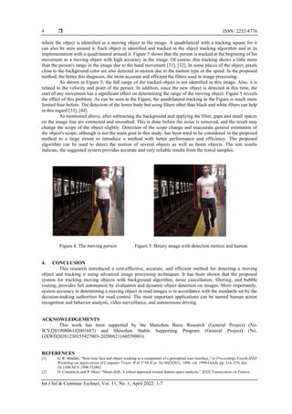 A Novel Enhanced Algorithm For Efficient Human Tracking PDF Cameras And Camcorders