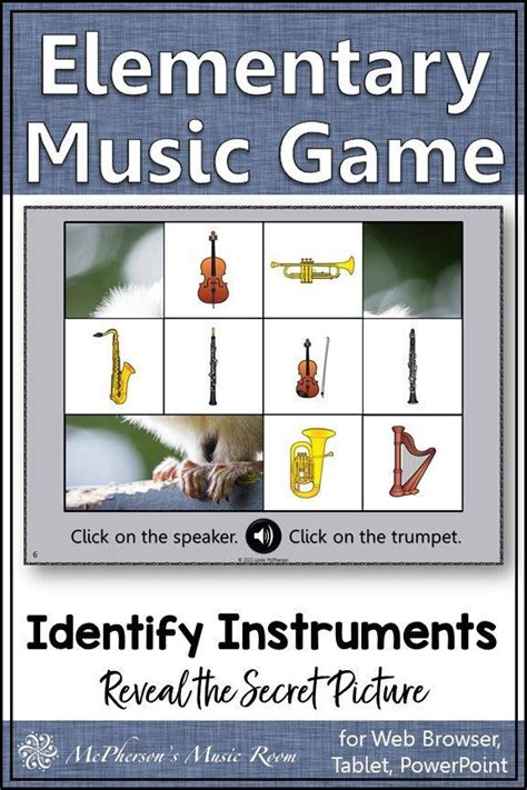 Identify Instruments Of The Orchestra Interactive Music Game Reveal